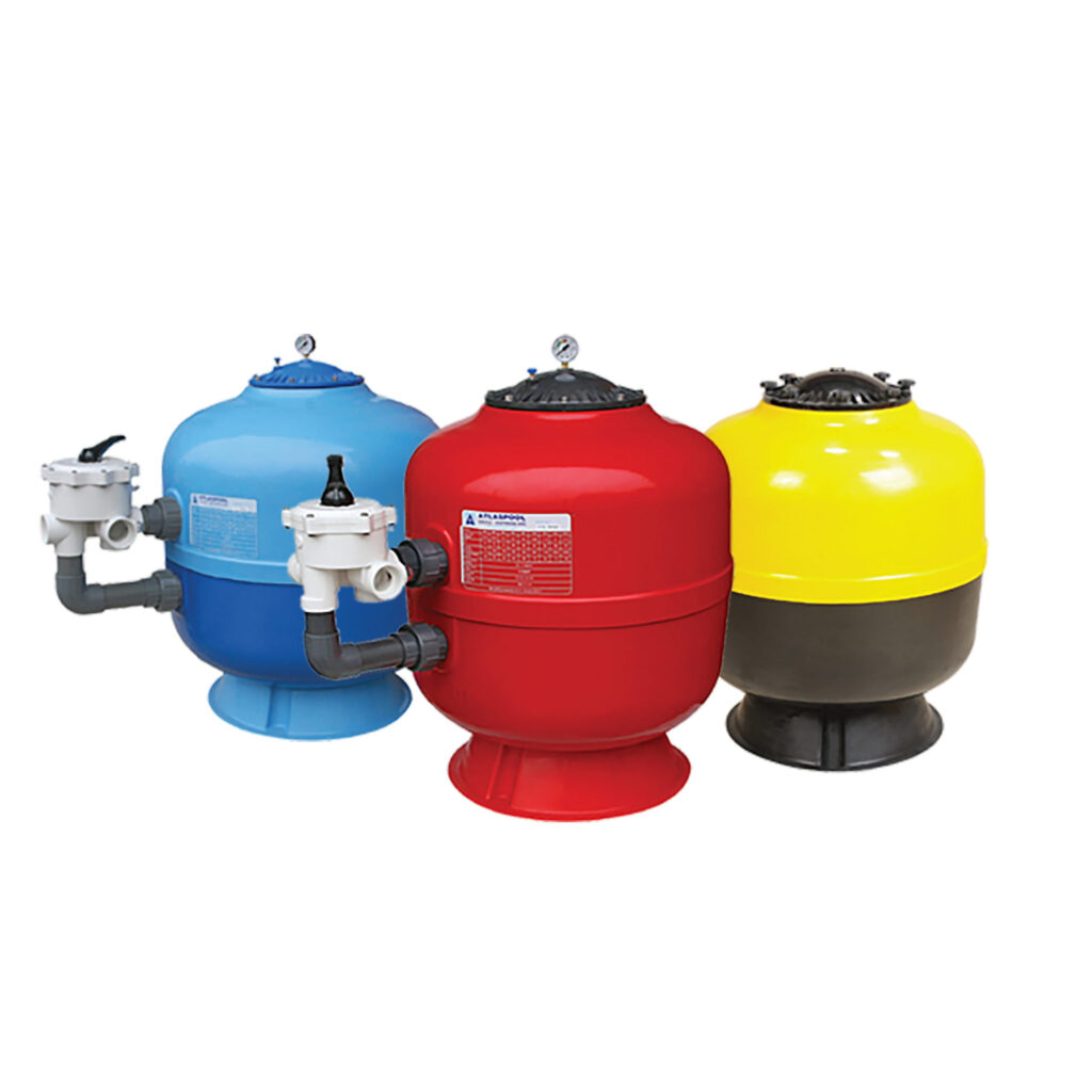 فیلترشنی پلی استرتقویت شده با فایبرگلس همراه با شیرشش راه از بغل ATLAS ...